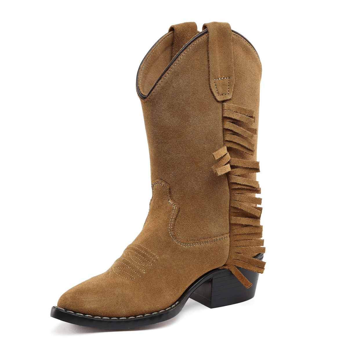 Ruffle Cognac Kids – Bootstock